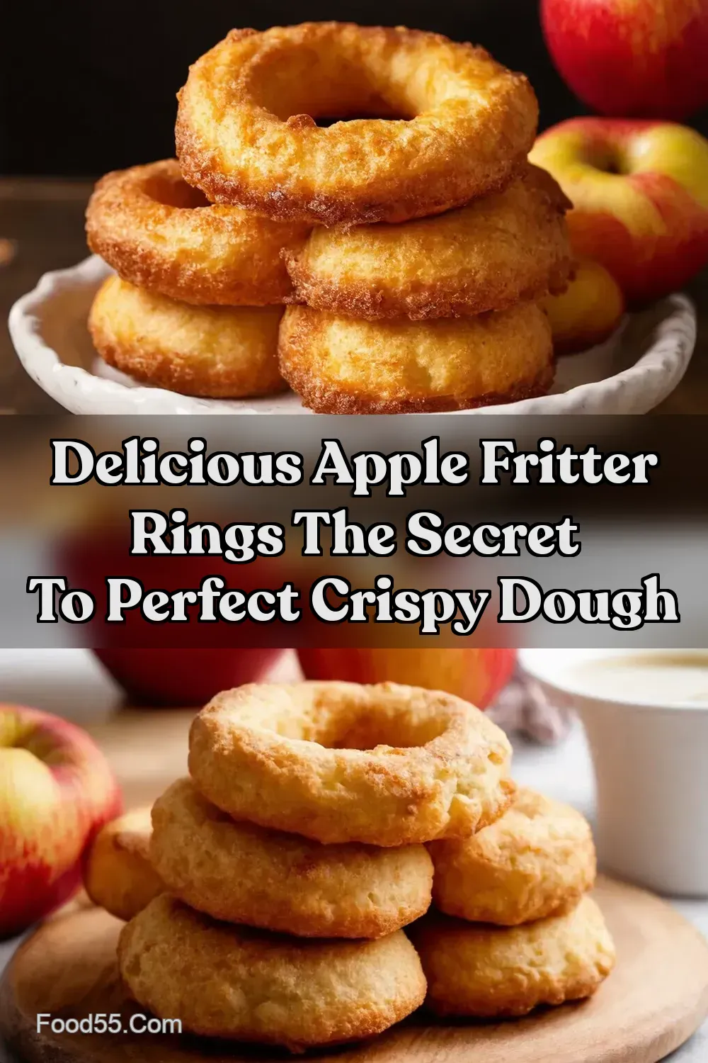 Apple Fritter Rings Recipe Crispy Easy Like Mum Makes