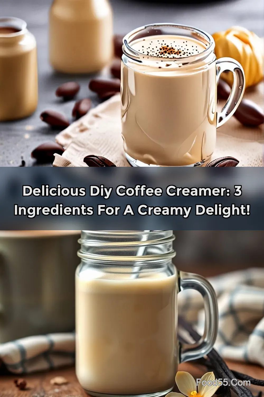 Easy & Velvety Homemade Vanilla Coffee Creamer: A…