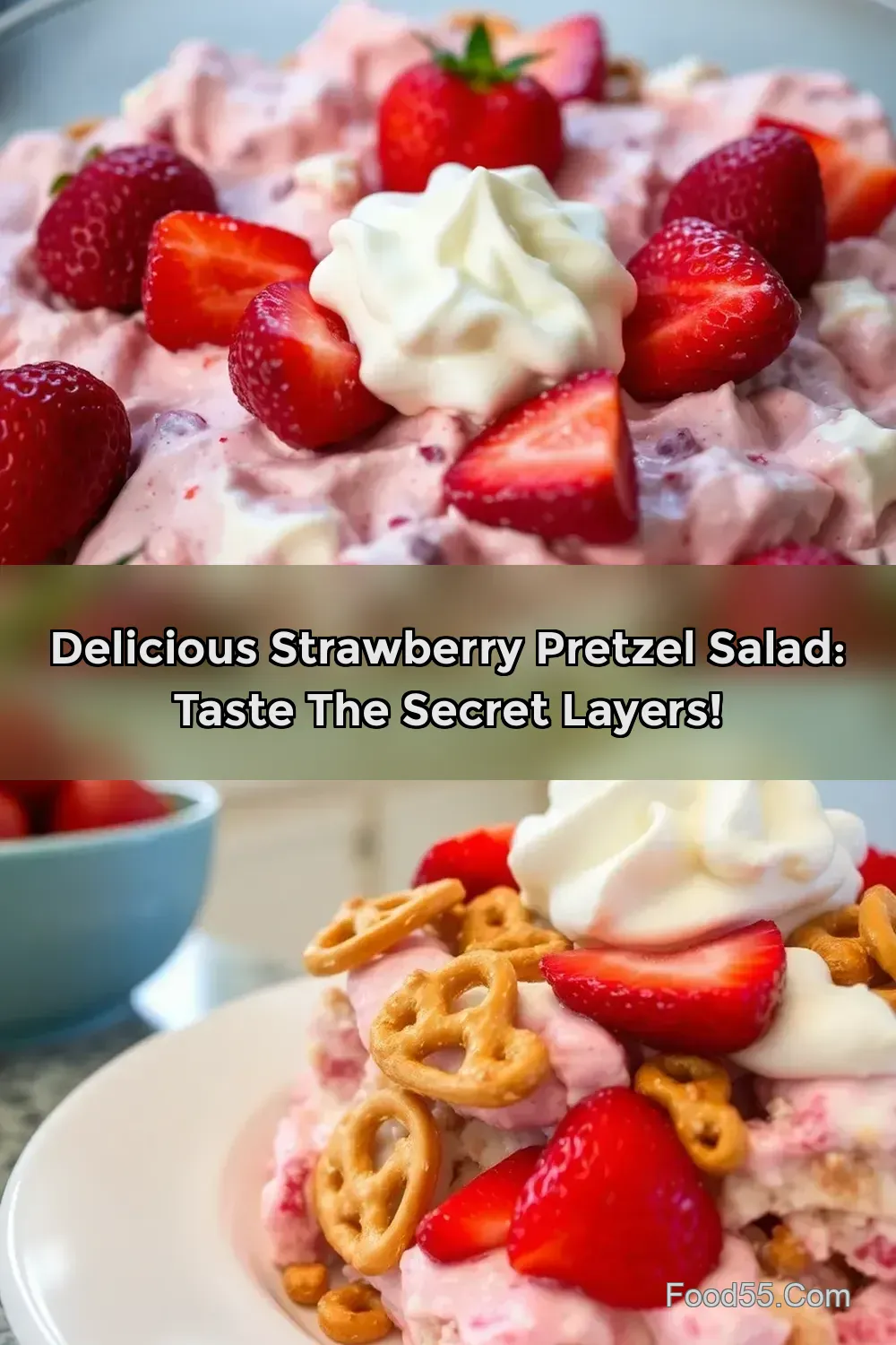 Easy Heavenly Strawberry Pretzel Salad: A Family Favorite…