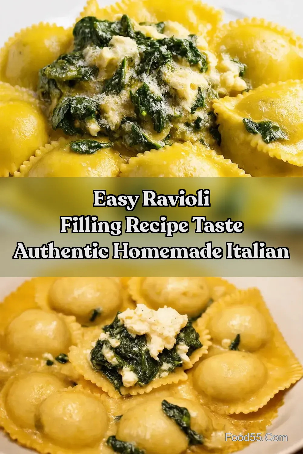 Ricotta Spinach Ravioli Filling An Easy Taste of Italy