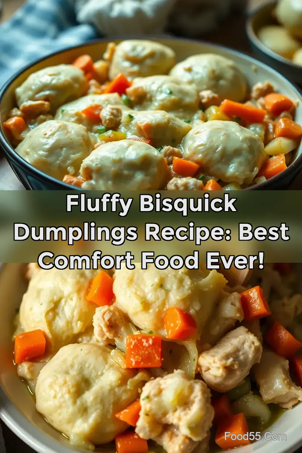 Grandma's Chicken & Bisquick Dumpling Recipe: Ready in a
