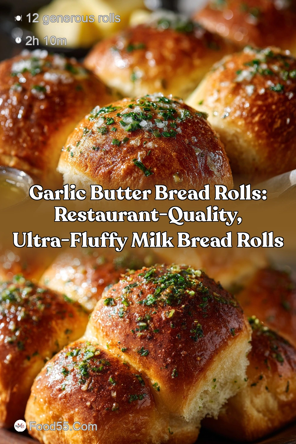 Garlic Butter Bread Rolls: The Fluffiest, Bistro-Quality…