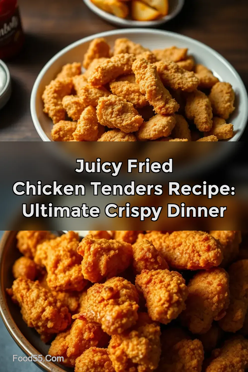 Crispy & Juicy chicken strips recipe: Diner-Style Delight!