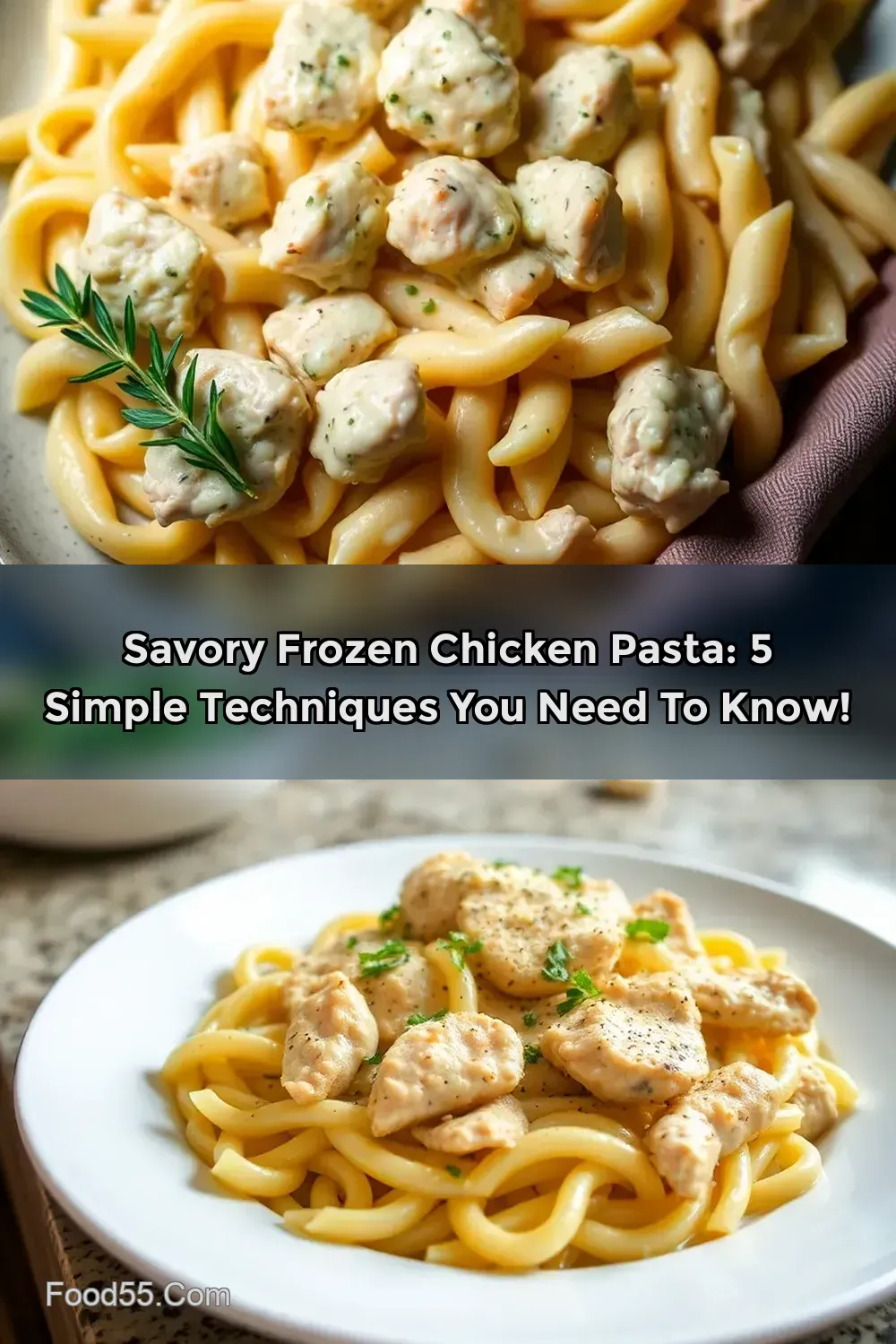 Delicious Recipes Using Frozen Chicken Breasts: Creamy…