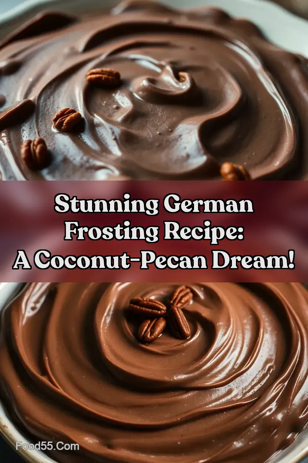 My Dreamy German Chocolate Frosting: Coconut Pecan Bliss