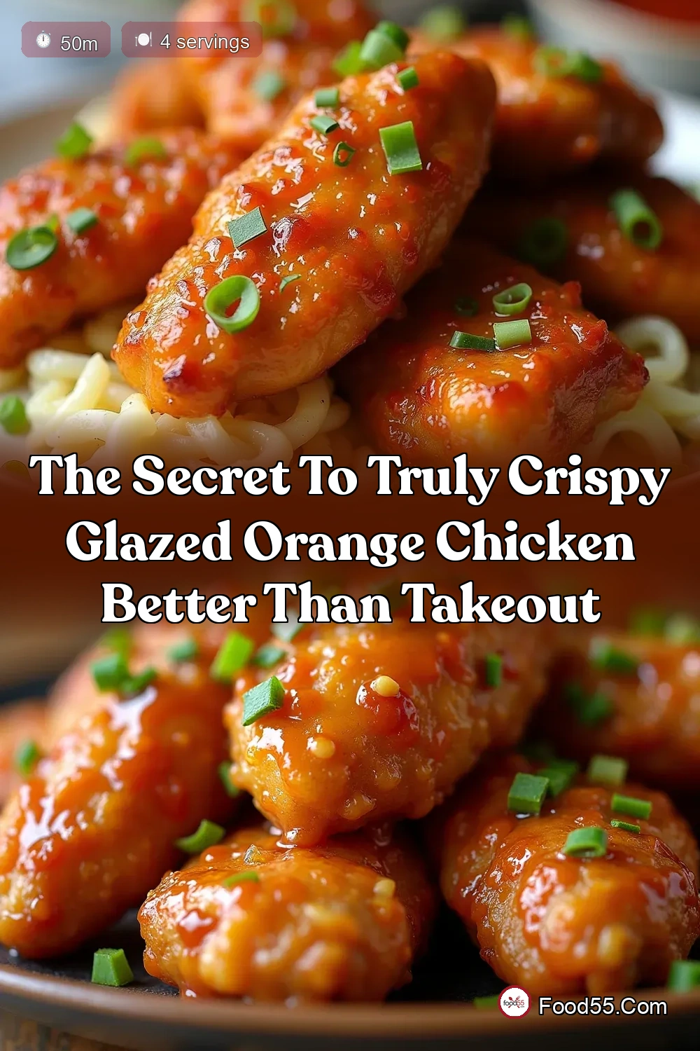 Properly Crispy Glazed Orange Chicken Better Than Takeaway…