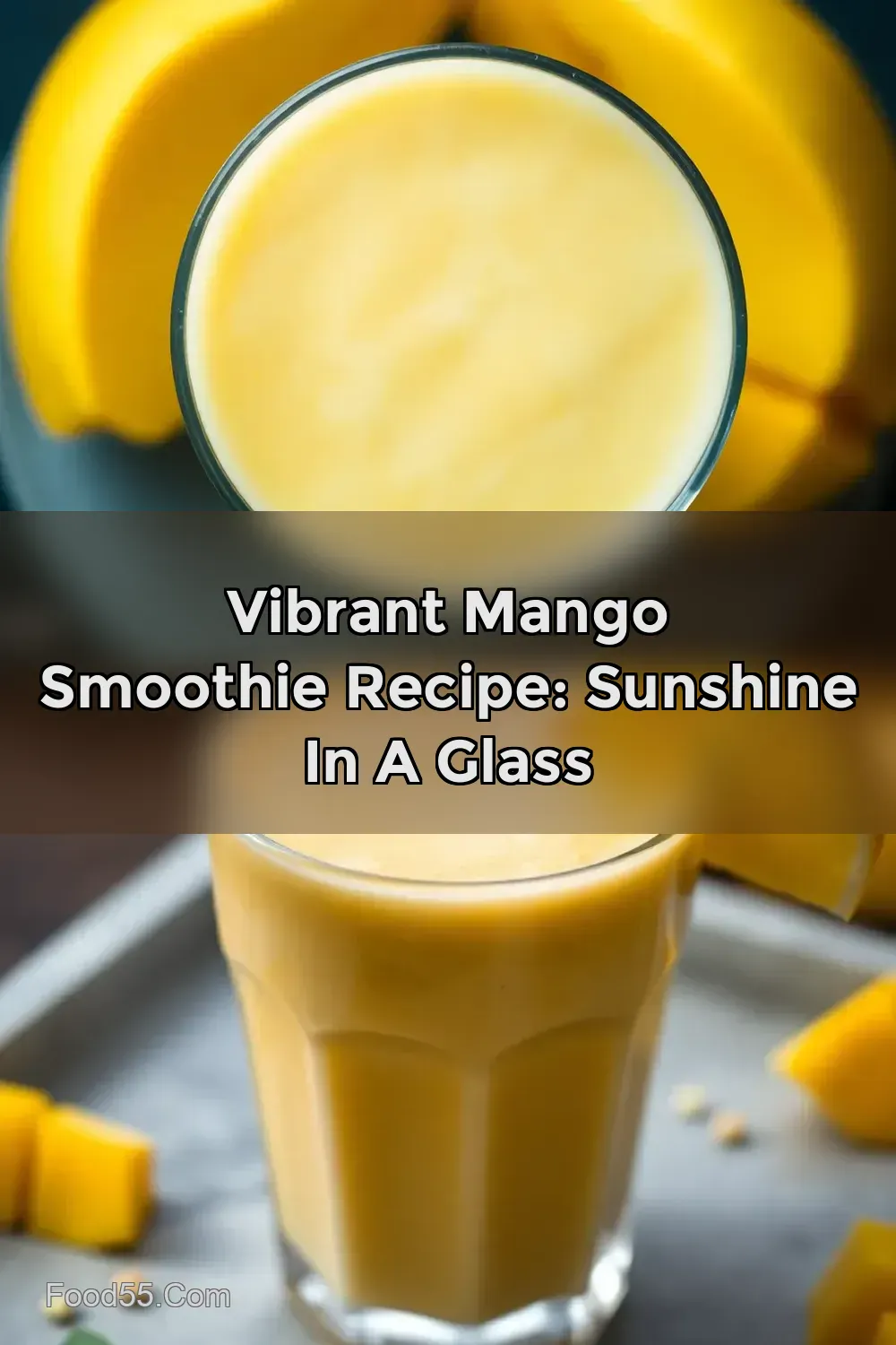 Sunshine Mango Smoothie Recipe: Tropical Bliss in Minutes!…