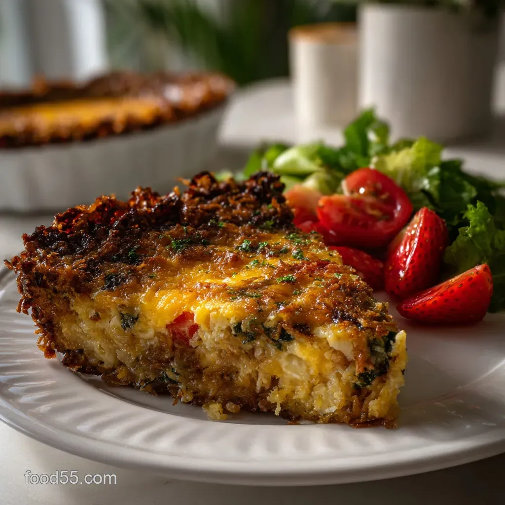 Hash Brown Crusted Quiche Recipe: Crispy Base - Food55