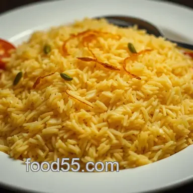 Golden Saffron Basmati Rice: A Flavorful Delight for…