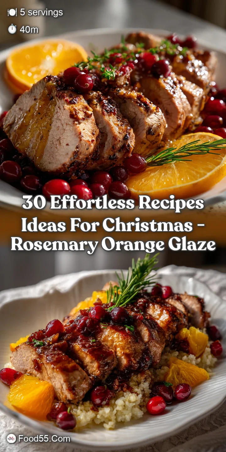 30 Effortless Recipes Ideas for Christmas: Quick Holiday…
