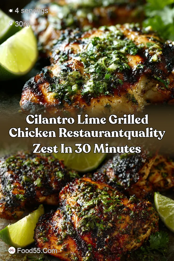 Cilantro Lime Grilled Chicken The Zesty 30Minute Summer…