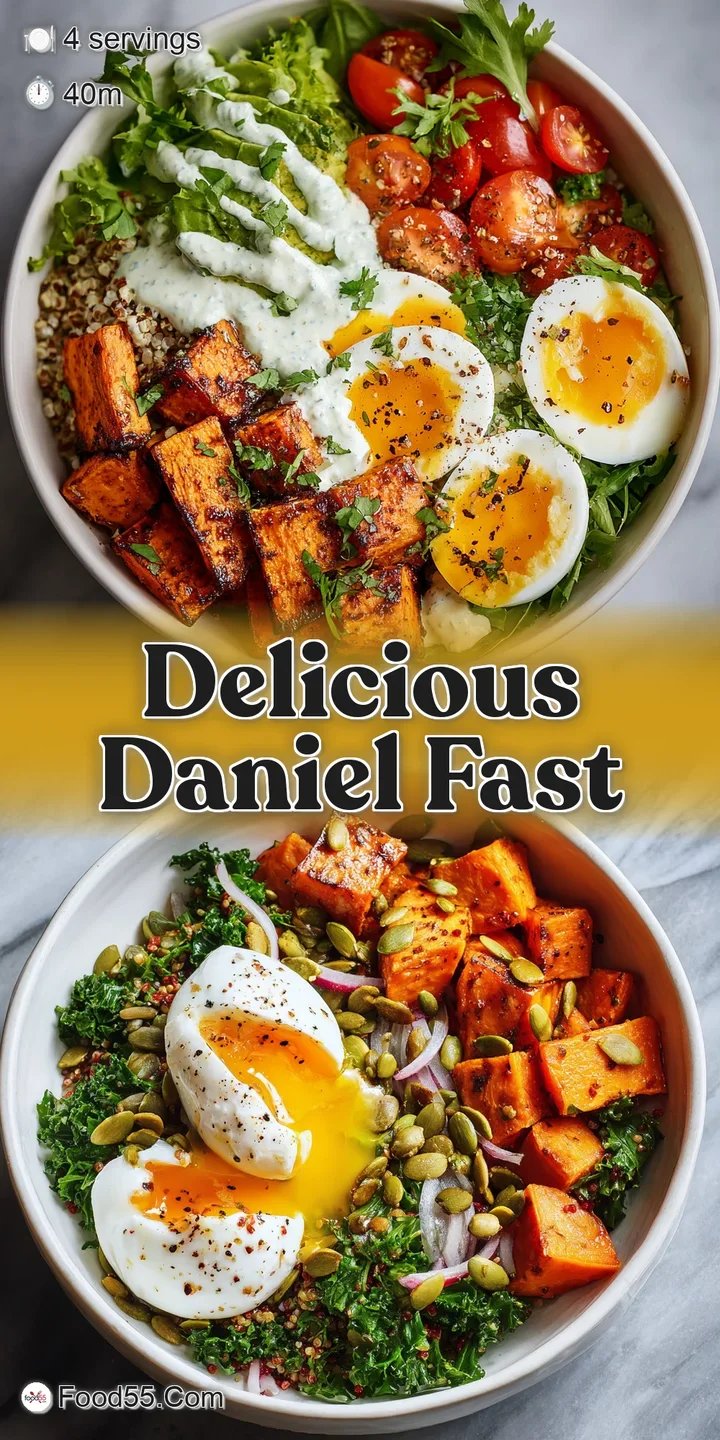 Delicious Daniel Fast Recipe with Roasted Sweet Potatoes…