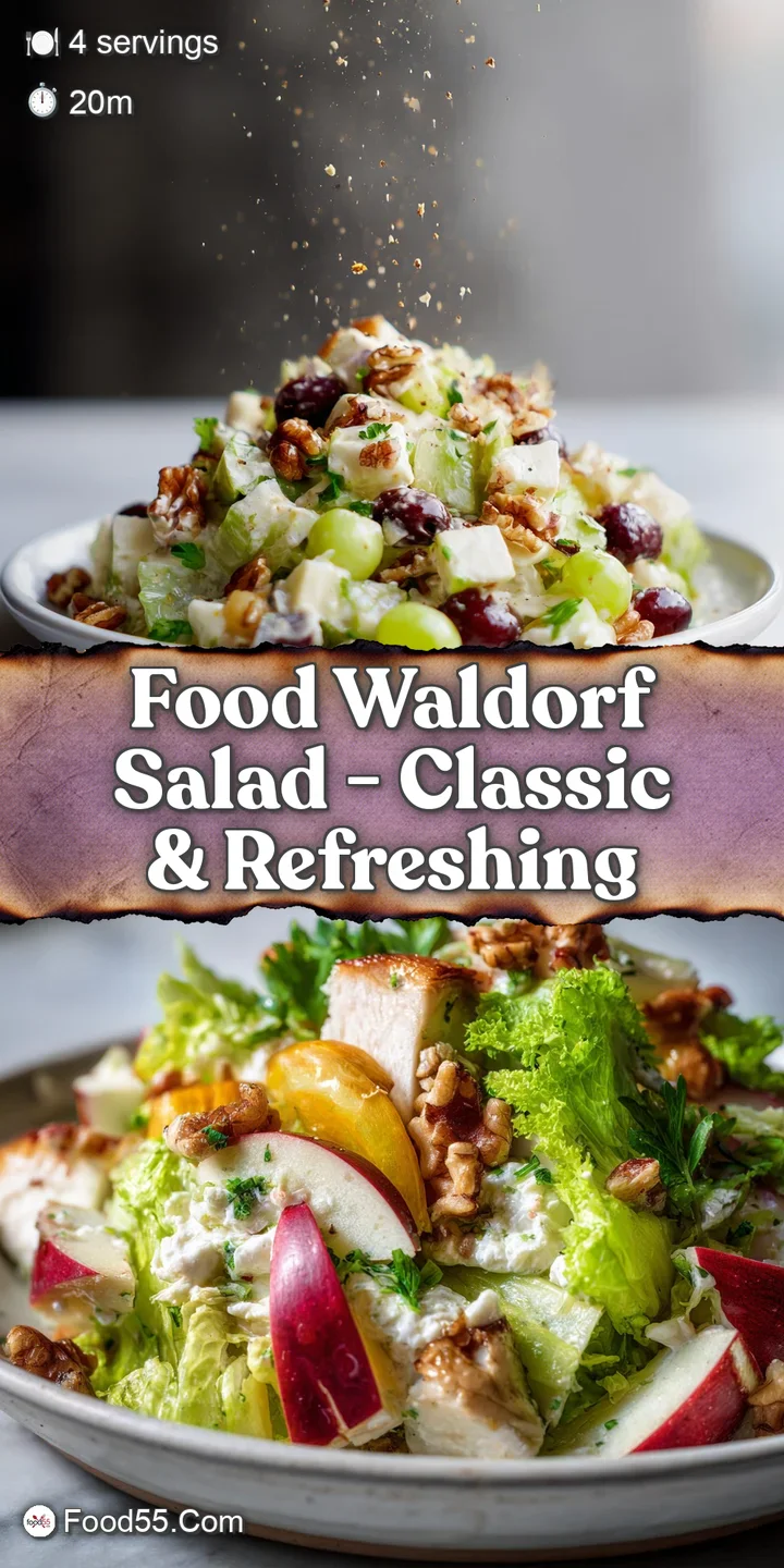 food waldorf salad in 20 Minutes: Crisp Apples & Toasted…