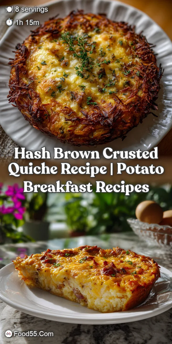 Hash Brown Crusted Quiche Recipe: Crispy Base - Food55