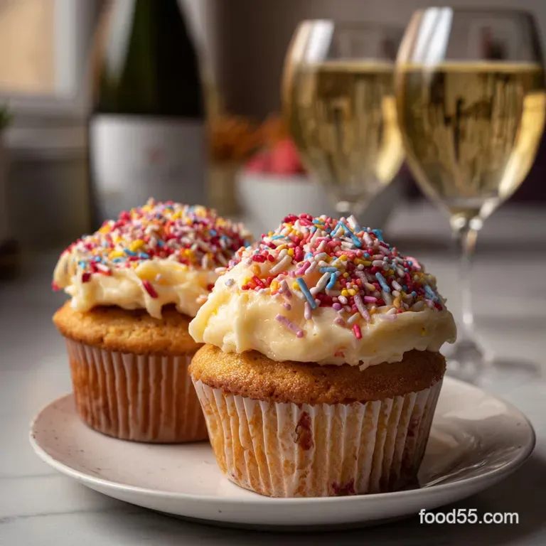 Cute New Year Desserts Fun and: Effervescent Party Treats