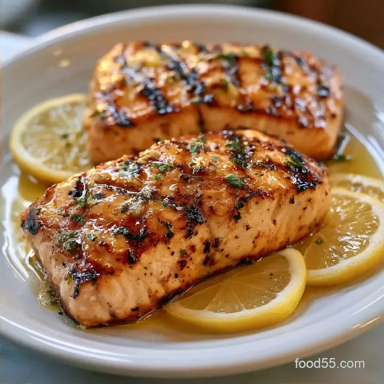 Lemon Garlic Grilled Salmon for 4 - Food55