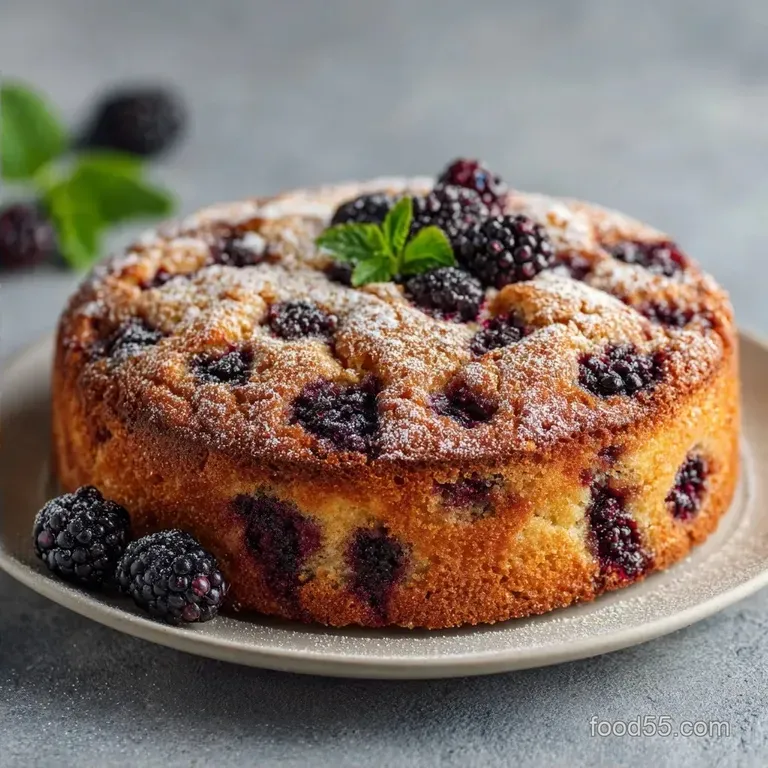 Mulberry Olive Oil Cake in 50 Minutes - Food55